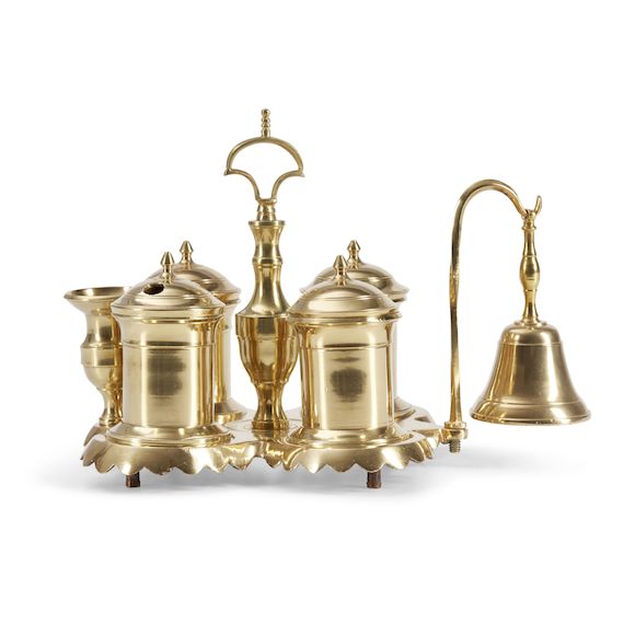 Bonhams Skinner : Georgian Brass Ink Standish, England,