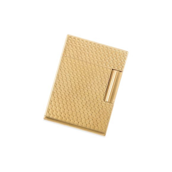 Bonhams : S.J. DUPONT: 18K GOLD LIGHTER