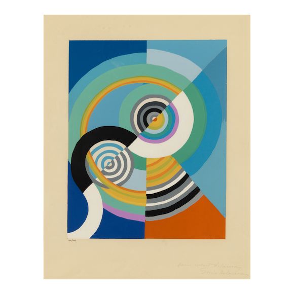 Bonhams Skinner : After Robert Delaunay (1884-1941); Rythme 3, from Art ...