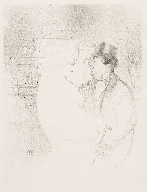 Bonhams : Henri de Toulouse-Lautrec (1864-1901); Ida Heath au bar;