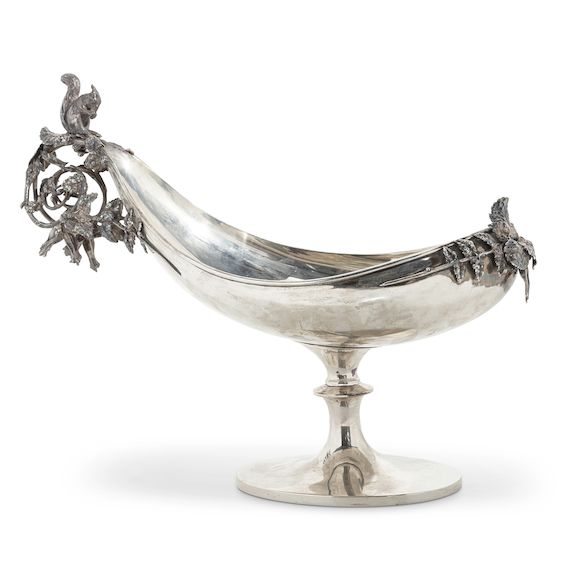 Bonhams : A GORHAM STERLING SILVER FIGURAL COMPOTE Providence, Rhode ...