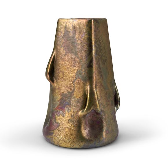 Bonhams Skinner : CLÉMENT MASSIER (1845-1917) VASE Golfe-Juan, France ...