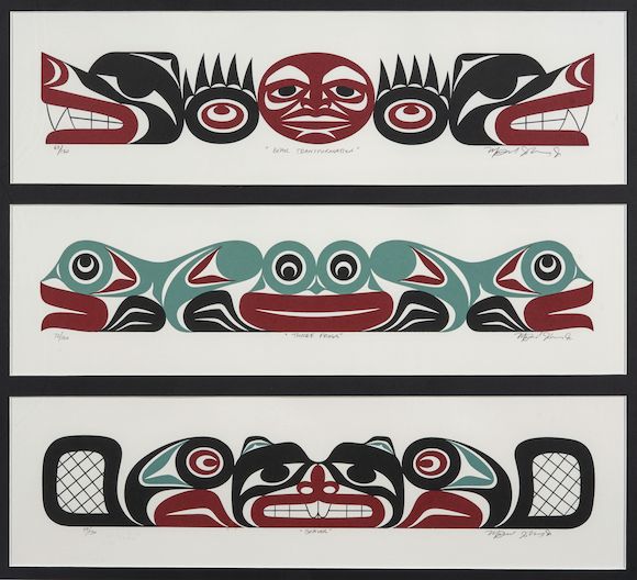 Bonhams Skinner : A group of Maynard Johnny, Jr. serigraphs size of ...