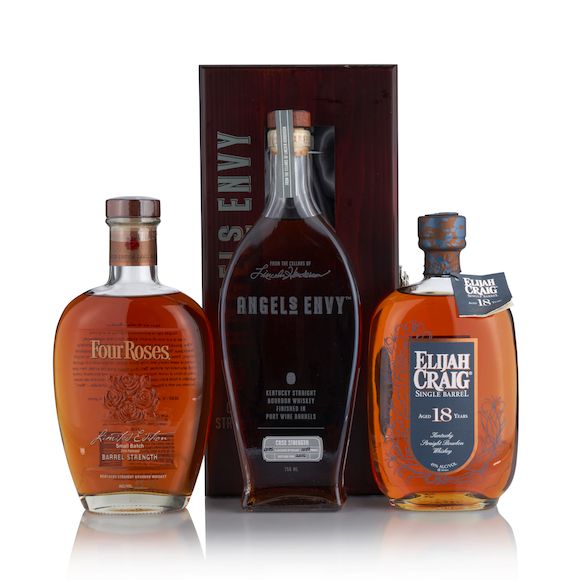Bonhams Skinner : Angel's Envy Cask Strength, 2015 (1 bottle, 750ml ...