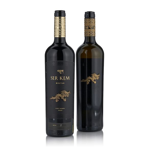 Bonhams Skinner : Bhutan Wine Company, Ser Kem 2023 Red and White ...