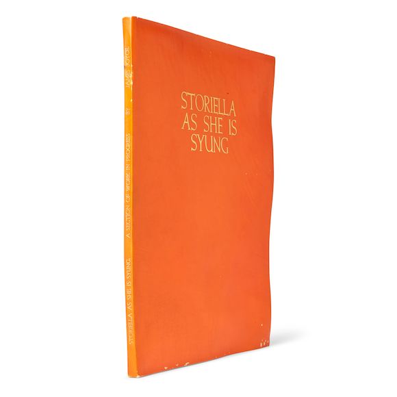Bonhams : LIMITED EDITION OF THIS FINNEGANS WAKE FRAGMENT. JOYCE, JAMES ...