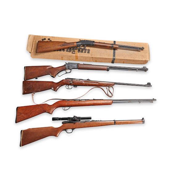Bonhams Skinner : FIVE .22 CALIBER RIFLES. Modern firearm