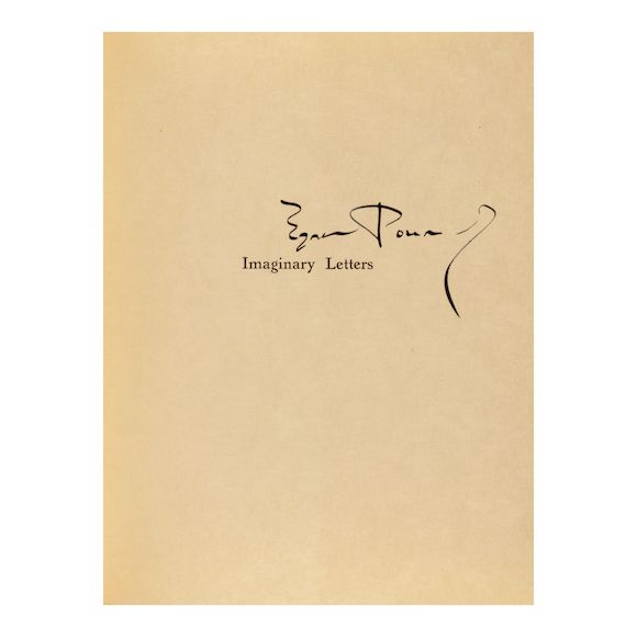 Bonhams : JAMES LAUGHLIN'S COPY OF THE SIGNED EDITION. POUND, EZRA ...