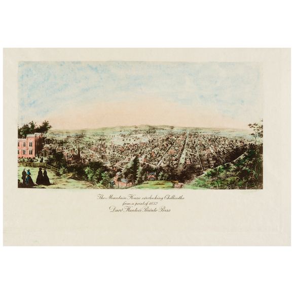 Bonhams : HUNTER, DARD. 1883-1966. Papermaking by Hand in America ...