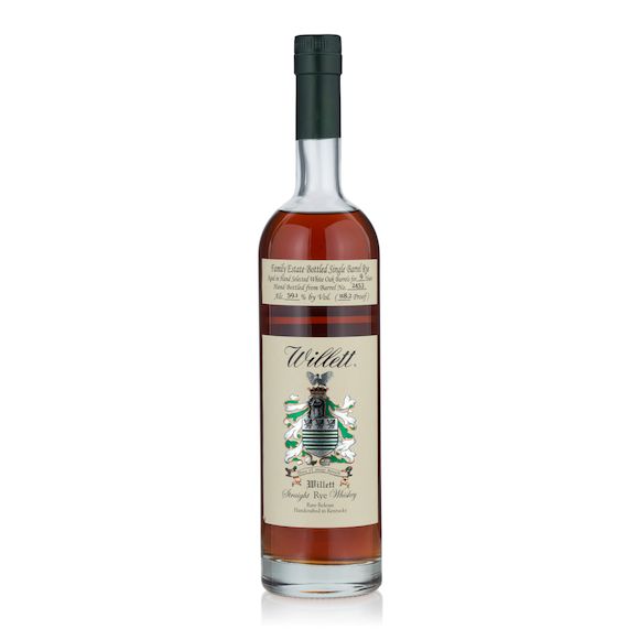 Bonhams Skinner : Willett Rye "Bourbon Bonanza Benefit 2022" 9 Years ...