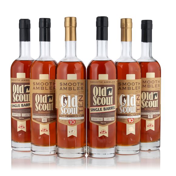 Bonhams Skinner : Smooth Ambler Old Scout 7 Years Old (2 bottles, 750ml ...
