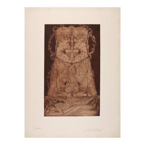 Bonhams : A GRAND CELEBRATION OF THE KABBALAH. FUCHS, ERNST ...