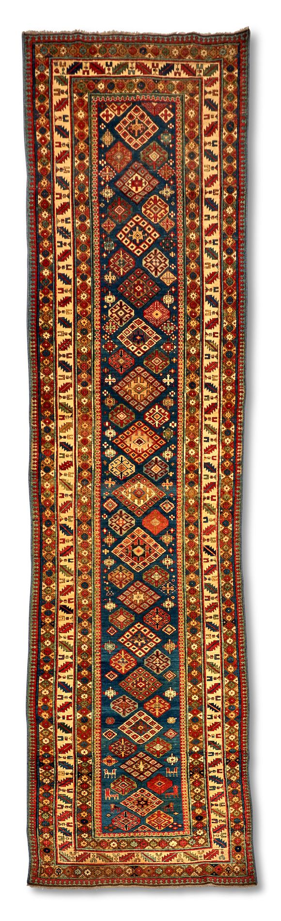 Bonhams Skinner : Shirvan Runner Caucasus 3 ft. 3 in. x 13 ft.