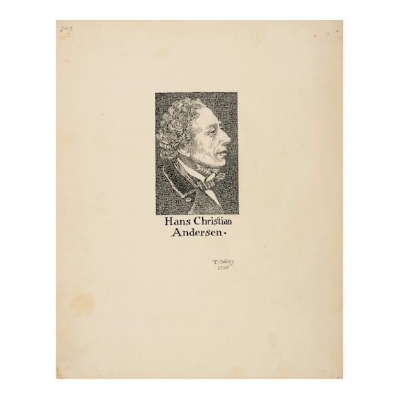 Bonhams : ORIGINAL PORTRAIT OF H.C. ANDERSEN. OAKLEY, THORNTON. 1881 ...