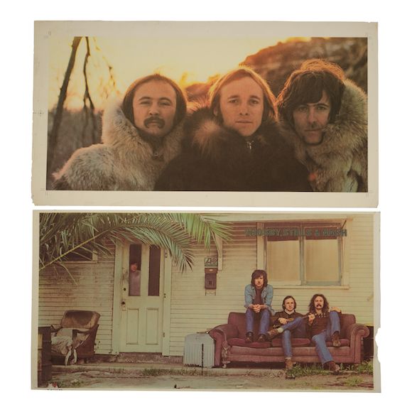 Bonhams : Crosby, Stills & Nash: Two album cover proofs for Crosby ...