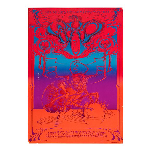 Bonhams : The Who/Poco: An original concert poster designed by Rick ...