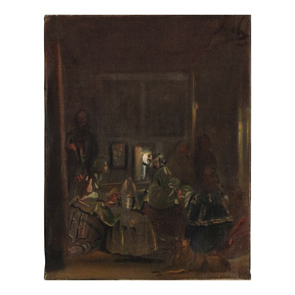 Bonhams : SALVADOR DALÍ (1904-1989) The Maids-in-Waiting (Las Meninas ...