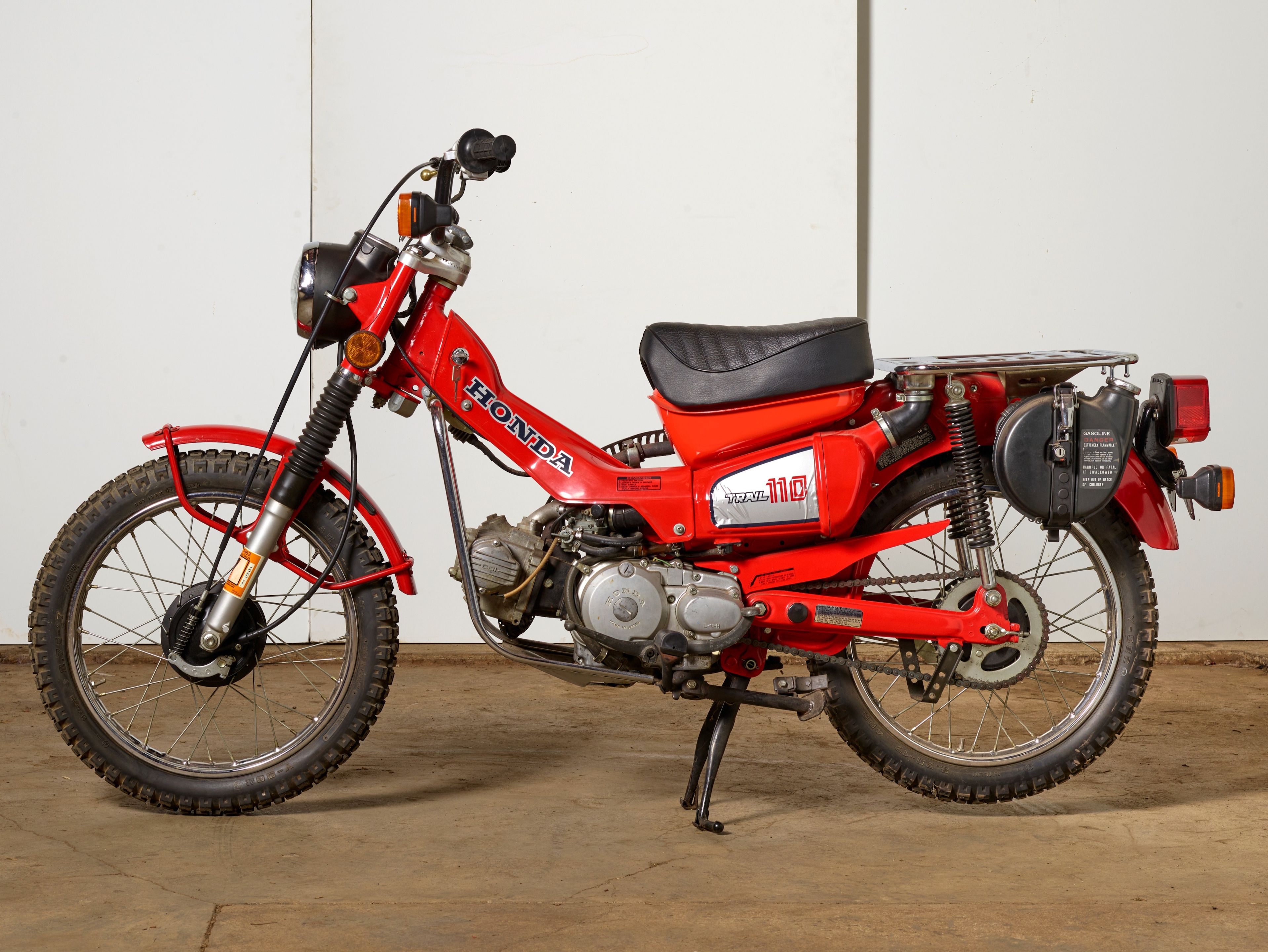 Bonhams Cars : 1983 Honda Trail 110 Frame no. JH2JDO103DS301922
