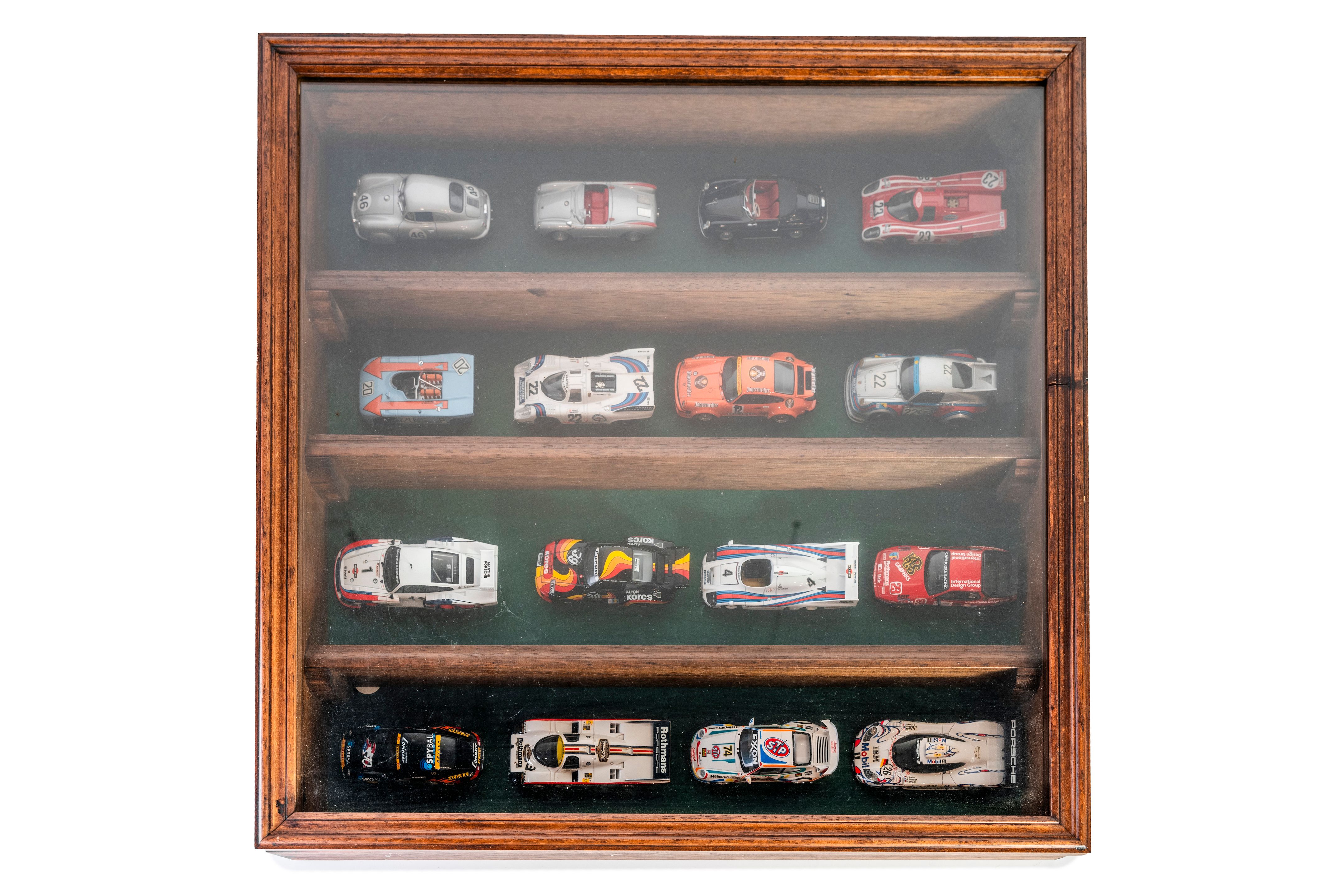 Bonhams Cars : A collection of 1:43 scale Porsche race car models in ...