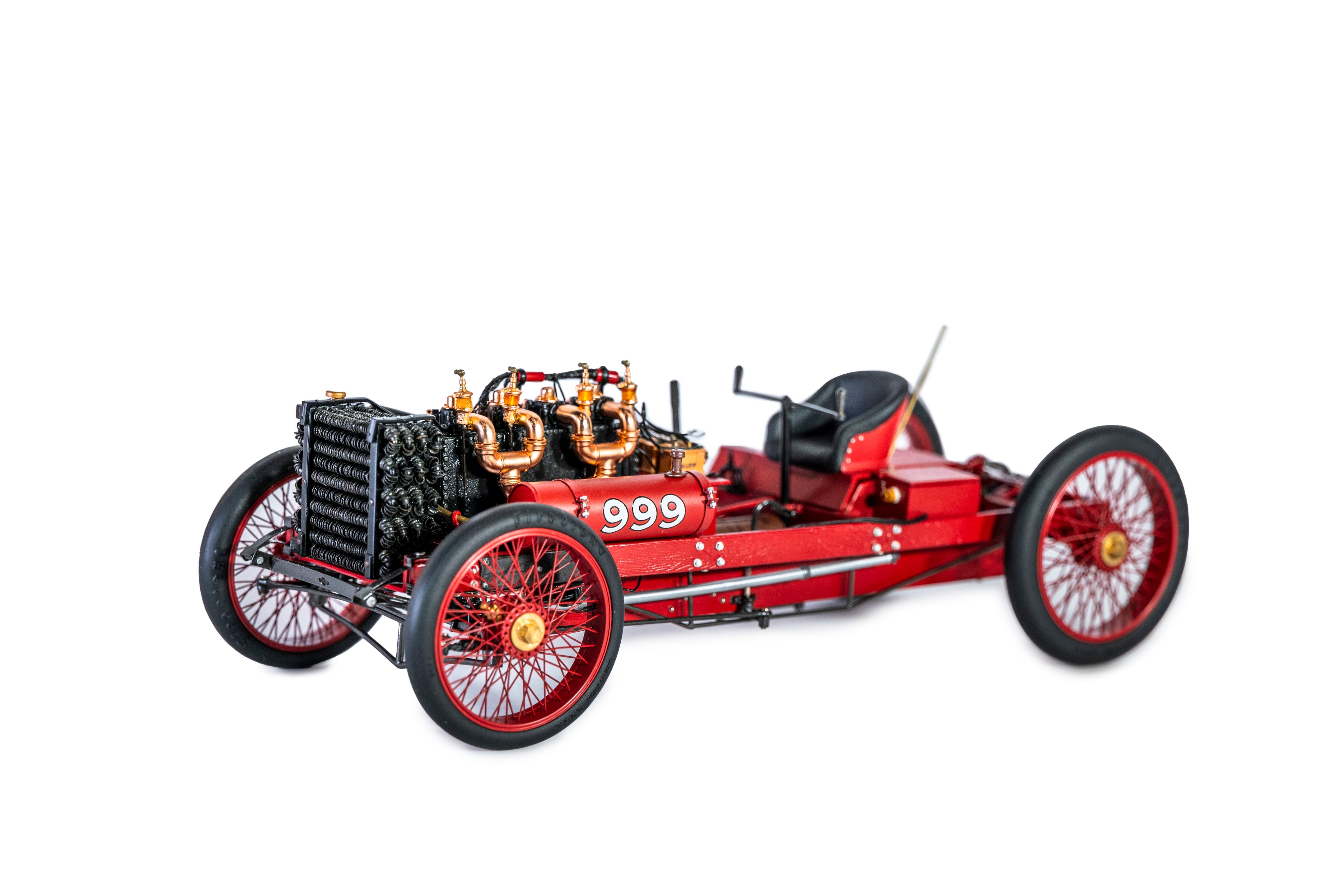 Bonhams Cars : A 1:18 scale, 1902 Ford 999 race car model,