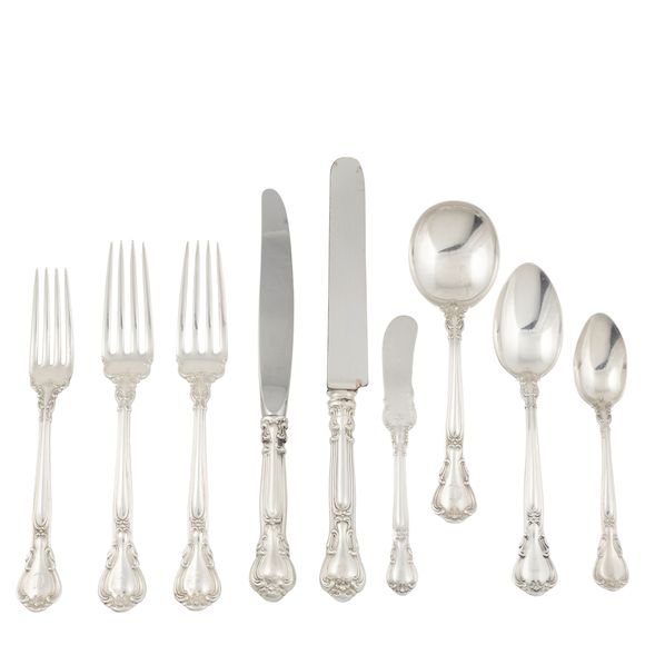 Bonhams : A GORHAM STERLING SILVER FLATWARE SERVICE Providence, Rhode ...
