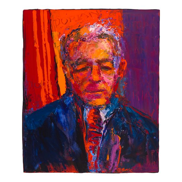 Bonhams : HENRIETTA BERK (1919-1990) Portrait of Edward J. Daly, circa ...