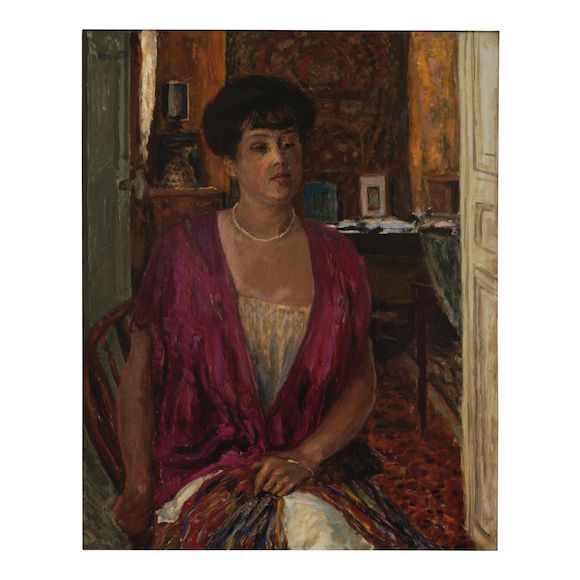 Bonhams : PIERRE BONNARD (1867-1947) Madame Claude Anet ou Femme dans ...