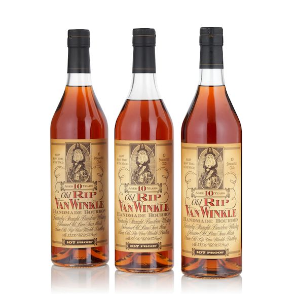 Bonhams Skinner : Old Rip Van Winkle 10 Years Old (3 bottles, 750ml)