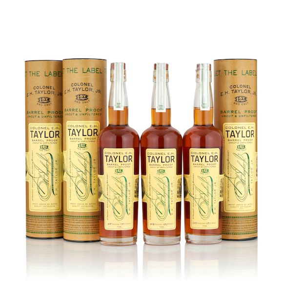 Bonhams Skinner : Colonel E.H. Taylor Barrel Proof, 2018 (3 bottles, 750ml)