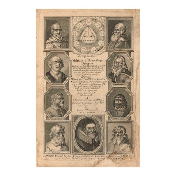 Bonhams : WOODALL, JOHN. 1556-1643. The Surgeon's Mate or Military and ...