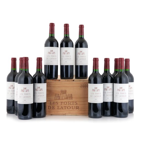 Bonhams Skinner : Les Forts De Latour, 2000 (12 bottles, 750ml)