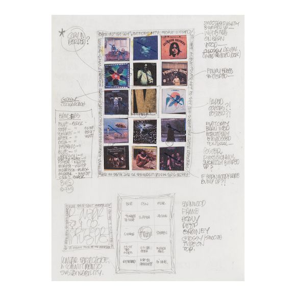 Bonhams : A Group of Gary Burden's Personal & Working Sketchbooks 17 ...