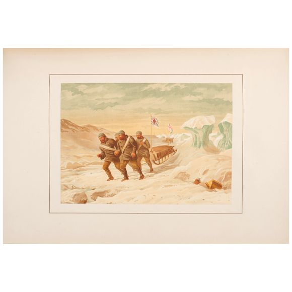Bonhams : POLAR EXPLORATION. MOSS, EDWARD LAWTON. 1843-1880. Shores of ...