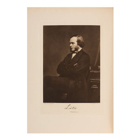 Bonhams : LISTER, JOSEPH. 1827-1912. The collected Papers of Joseph ...