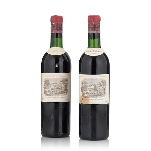 Bonhams Skinner : Chateau Lafite Rothschild, 1966 (2 bottles, 750ml)