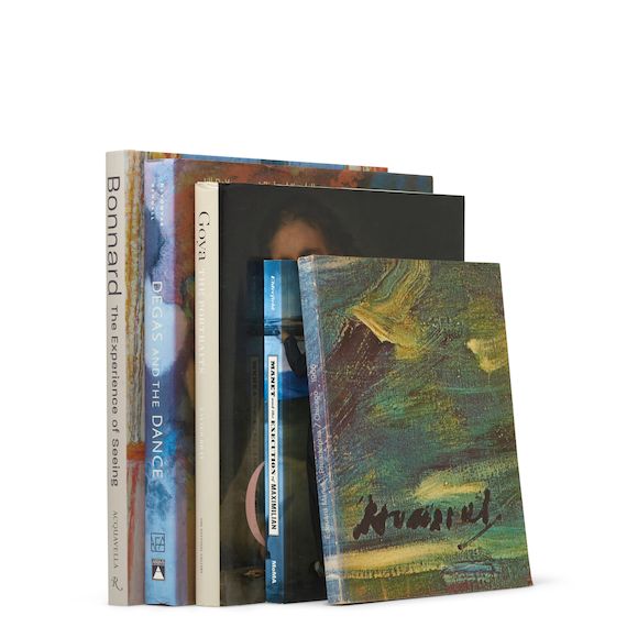 Bonhams : RODIN, MONET, BONNARD, GOYA, DEGAS. A group of art books.