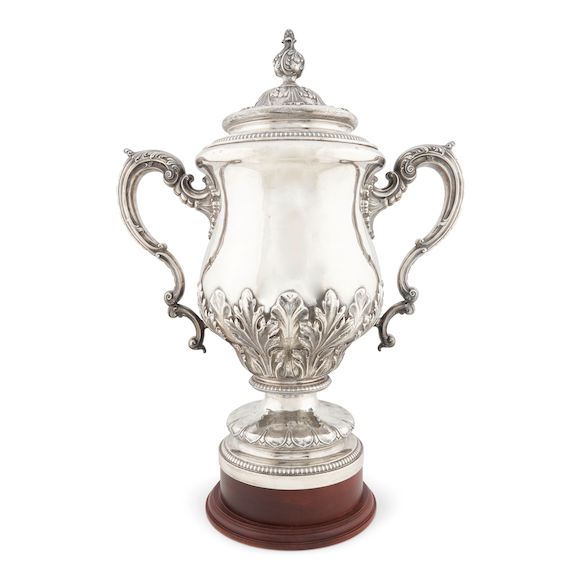 Bonhams Skinner : Dominick & Haff Sterling Silver Double-Handled Trophy,