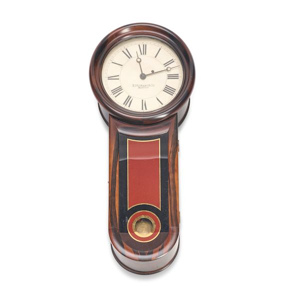 Bonhams Skinner : No. 11 Regulator or Keyhole Wall Clock E. Howard & Co ...