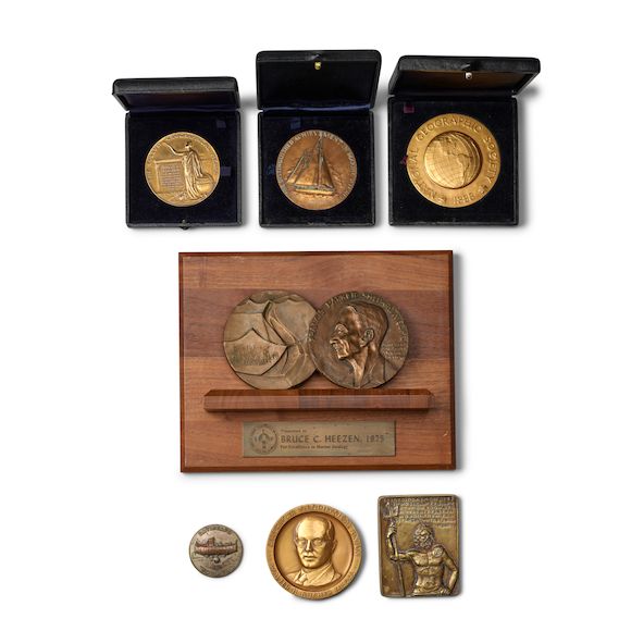 Bonhams : BRUCE HEEZEN AND THE SCIENCE OF CONTINENTAL DRIFT. HEEZEN ...