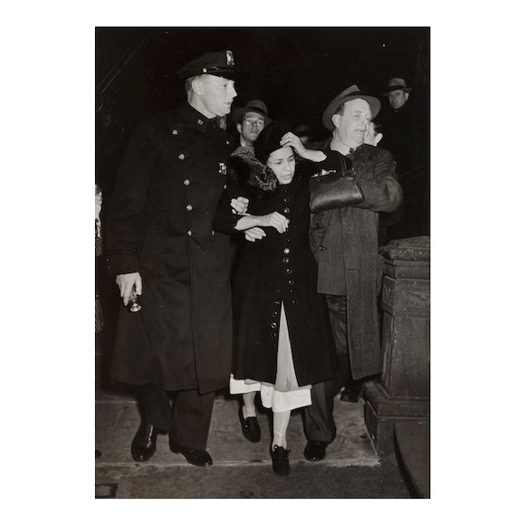Bonhams : Weegee (Arthur Fellig) (1899-1968); 'Policeman & passer-by ...