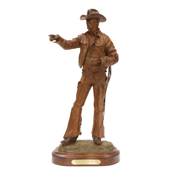 Bonhams : Bill Nebeker (born 1942) Tallyin' the Stock Market 22 in ...