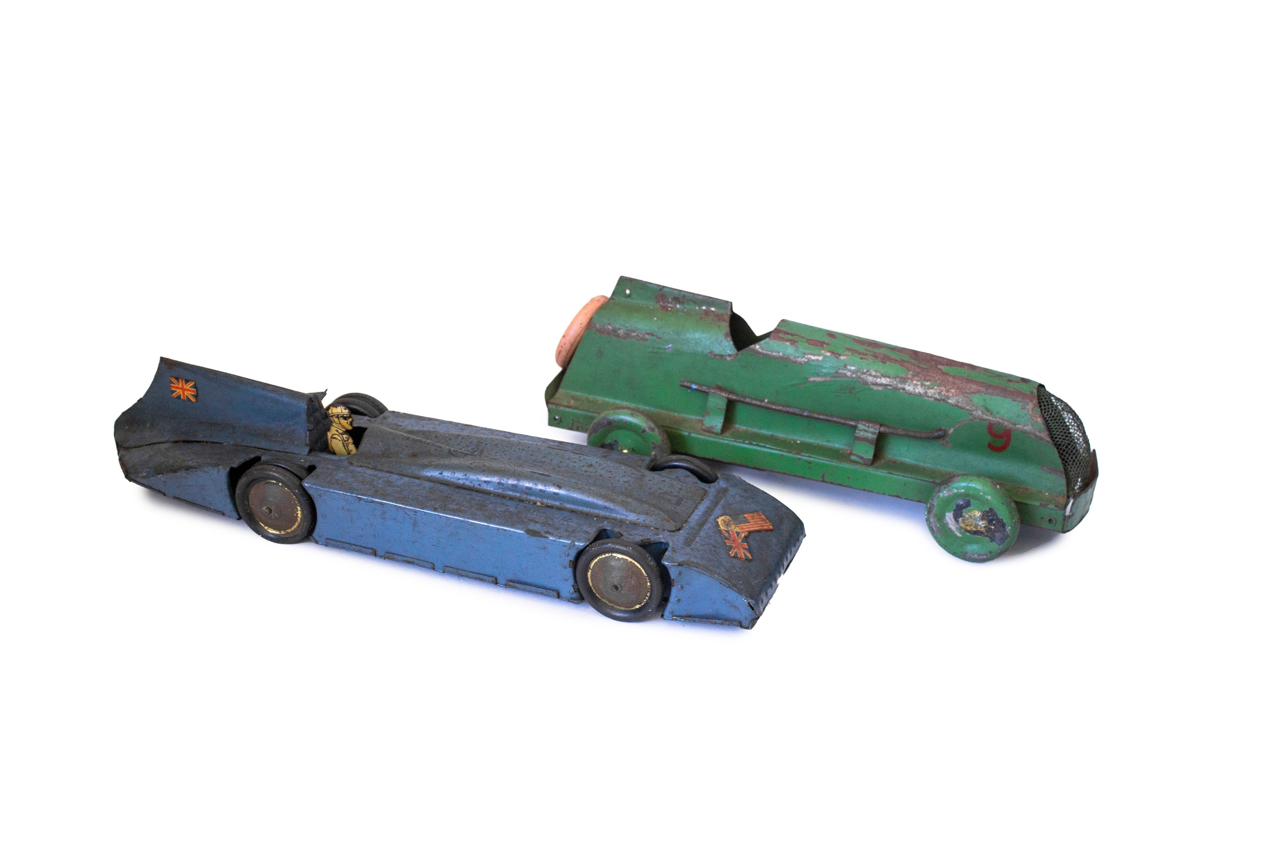 Bonhams Cars : A Campbell-Railton Bluebird tinplate clockwork toy ...