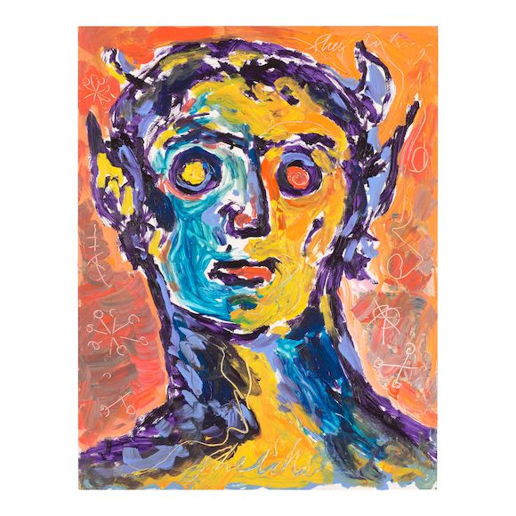 Bonhams : A Sheldon Harvey painting, "At the Bullring," 2015