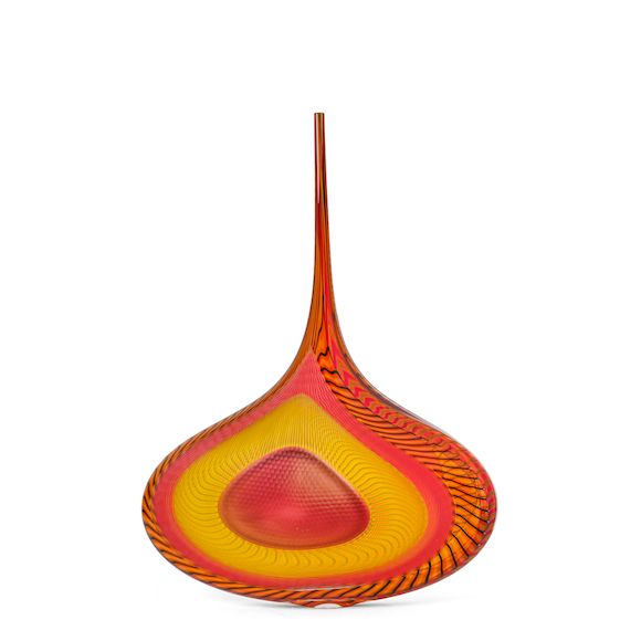 Bonhams : LINO TAGLIAPIETRA (BORN 1934) Angel Tear 2008 blown glass ...