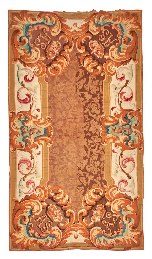 Bonhams Skinner : French Aubusson Carpet France 7 ft. 7 in. x 13 ft. 7 in.