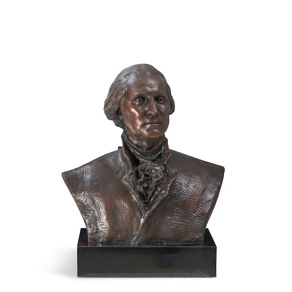 Bonhams Skinner : FELIX DE WELDON (American, 1907-2003) Bronze Bust of ...