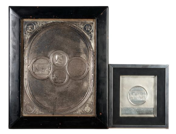 Bonhams Skinner : Two Silverplated Copper "Declaration of Independence ...