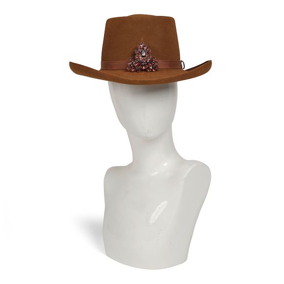 Bonhams : Stevie Ray Vaughan: A Resistol Western Brown Felt Hat with ...