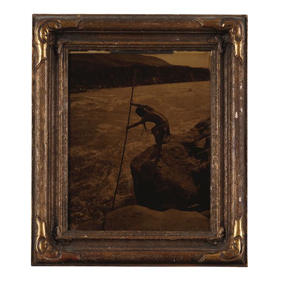 Bonhams : Edward S. Curtis (1868-1952); The Fisherman - Wishham;