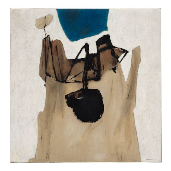 Bonhams : HUGO CONSUEGRA (1929-2003) Untitled 31 3/4 x 31 1/4 in (80.6 ...